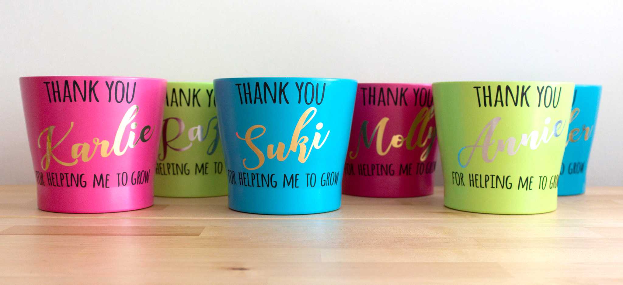 Teacher Gifts Personalised Flower Pots Made With Vinyl Transfers teacher-gifts-personalised-flower-pots-made-with-vinyl-transfers