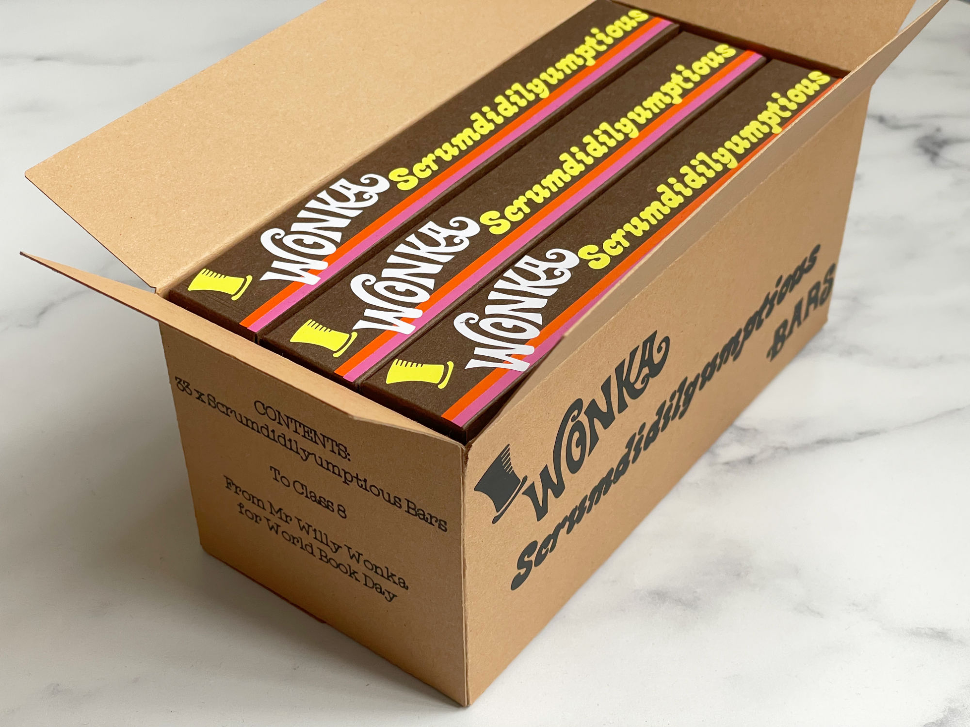 How To Make Your Own Wonka Scrumdidilyumptious Bars