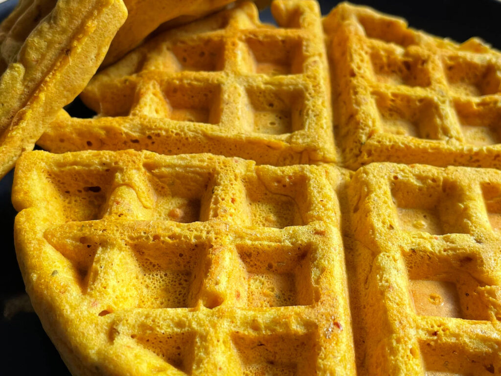 Bhaffles (Bhaji Waffles) – Mimi Codd